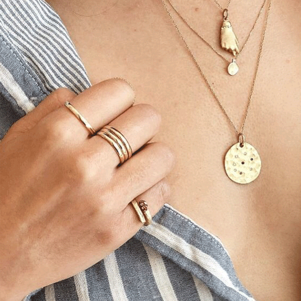 Luz Matchstick Ring – 6 by Gee Beauty